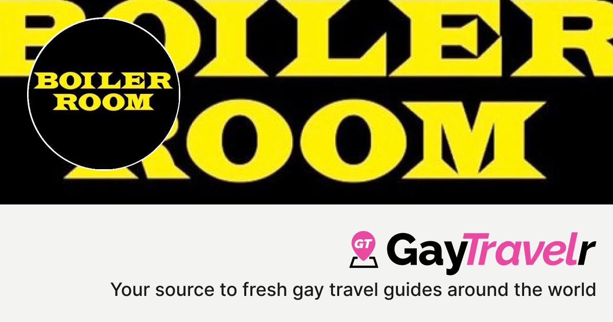 boiler room in Tokyo, Japan - GayTravelr