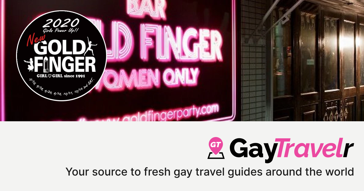 Bar Gold Finger in Tokyo, Japan - GayTravelr
