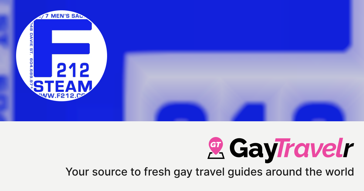 F212 Steam GYM & SPA in Vancouver, Canada - GayTravelr