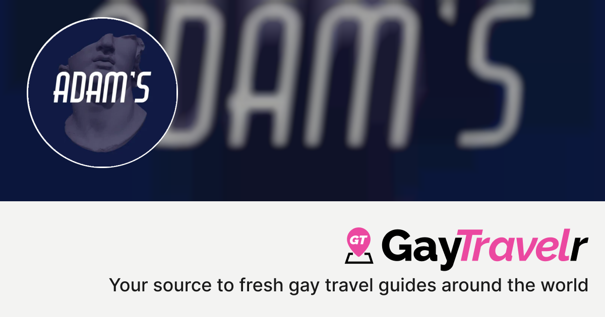 Adam’s Bar in London, United Kingdom - GayTravelr